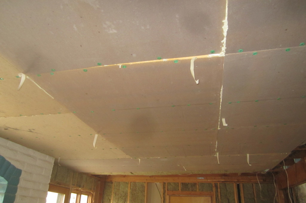 Re-Used Polyisocyanurate Ceiling | Twinsprings Research Institute