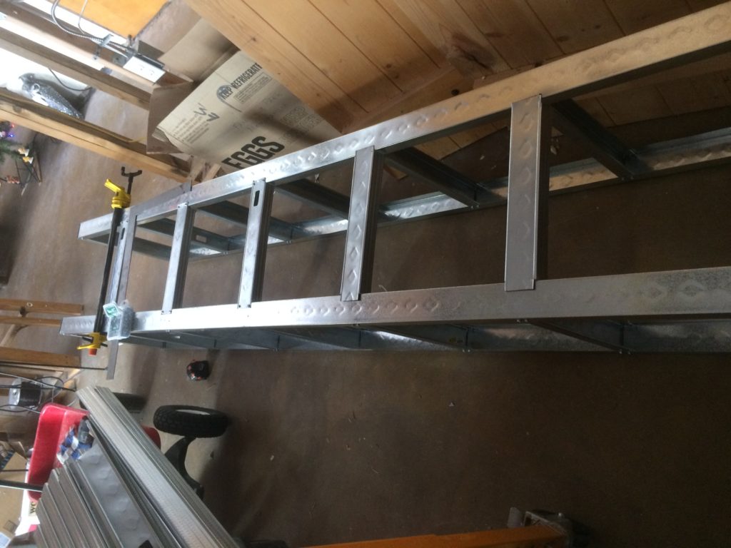 Lb Fitting Through Soffit Wall