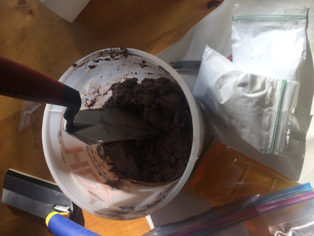 Grouting the Shower | Twinsprings Research Institute